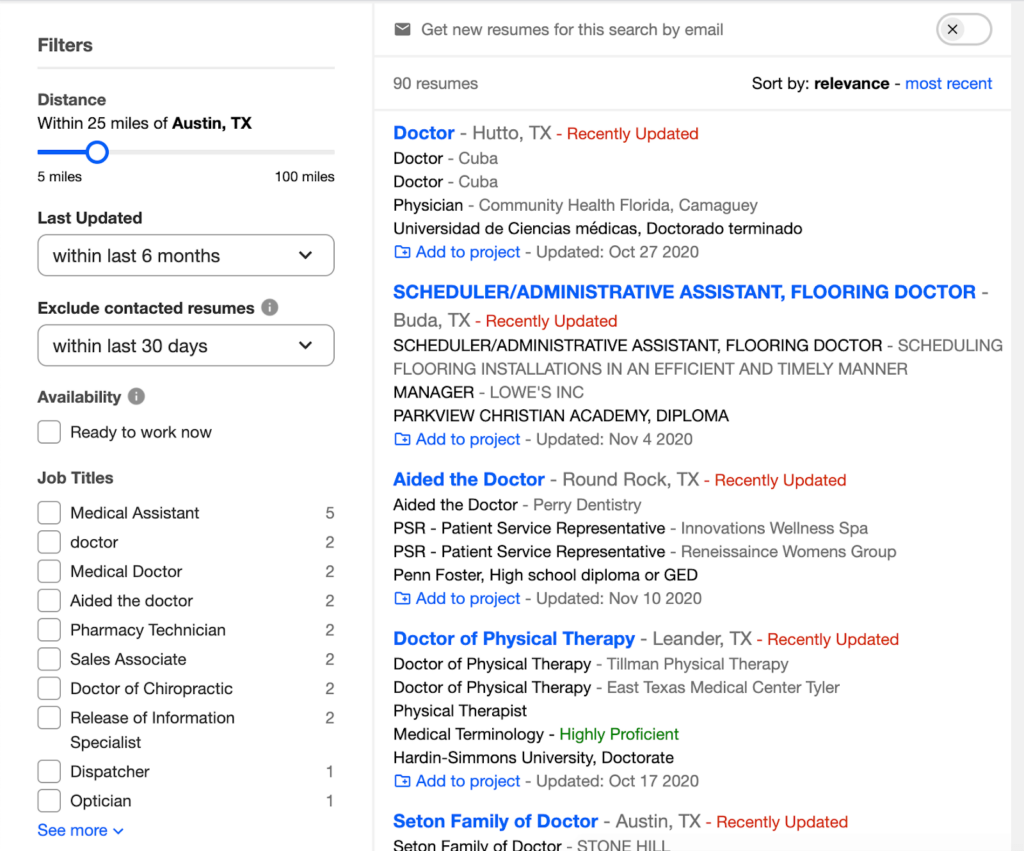 How to Search for Candidates on Indeed