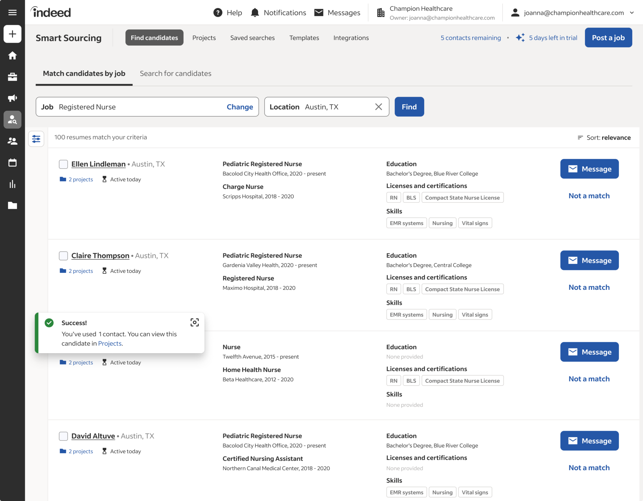 How to Find Candidates on Indeed