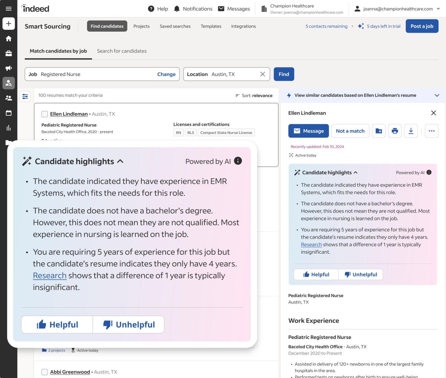 How to Find Candidates on Indeed