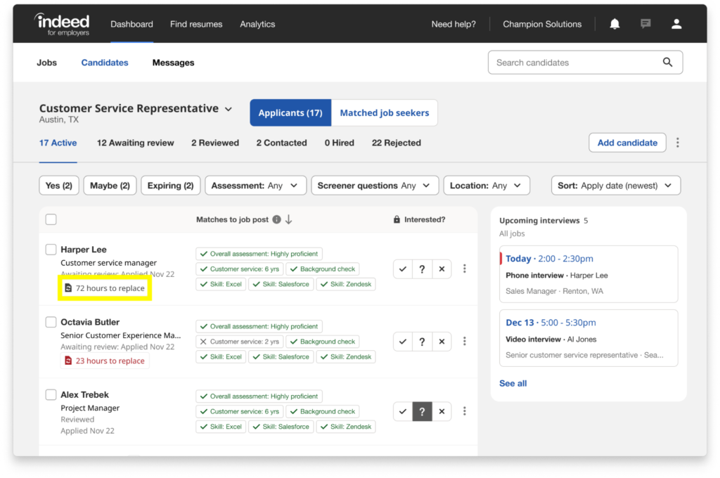 What’s New from Q3 2022: Indeed Product & Feature Updates