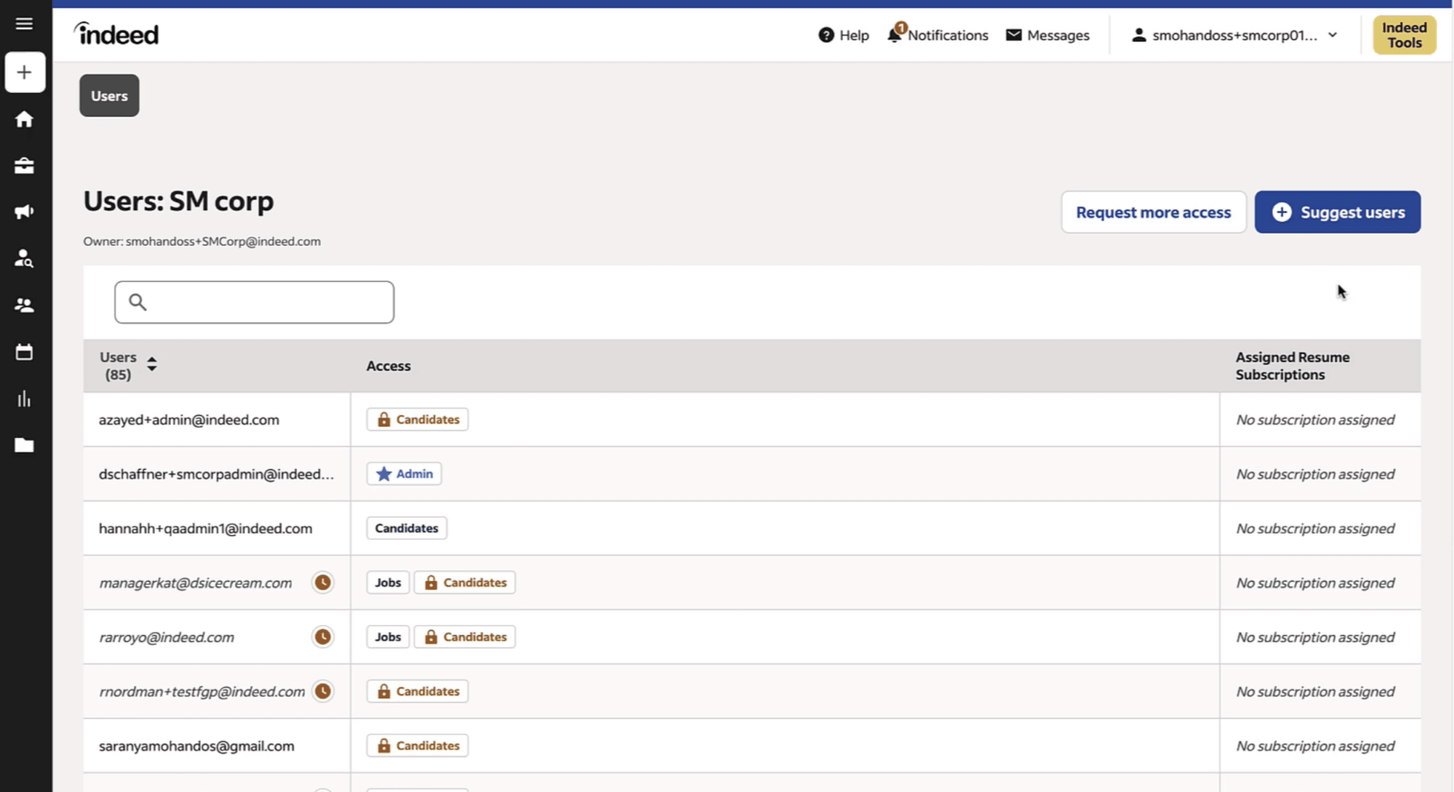 Understanding Indeed Account Settings: User Roles & Privileges