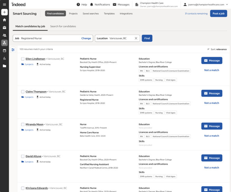 How to Find Candidates on Indeed