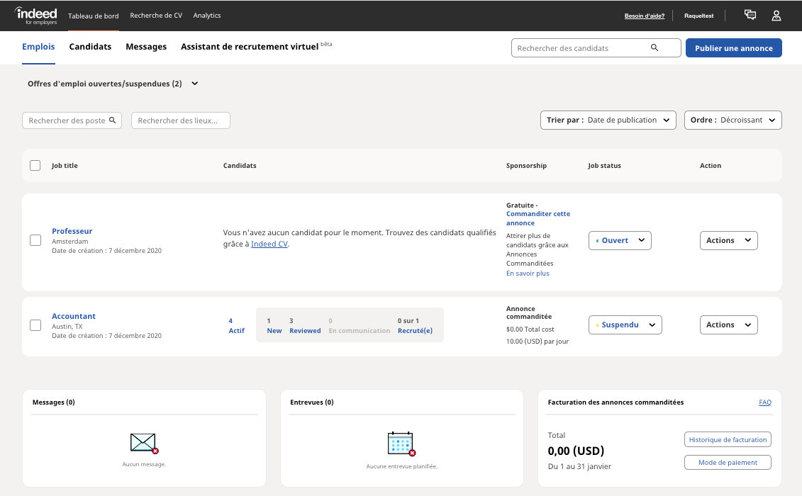 Guide d'intégration : publier une offre d'emploi attrayante sur Indeed