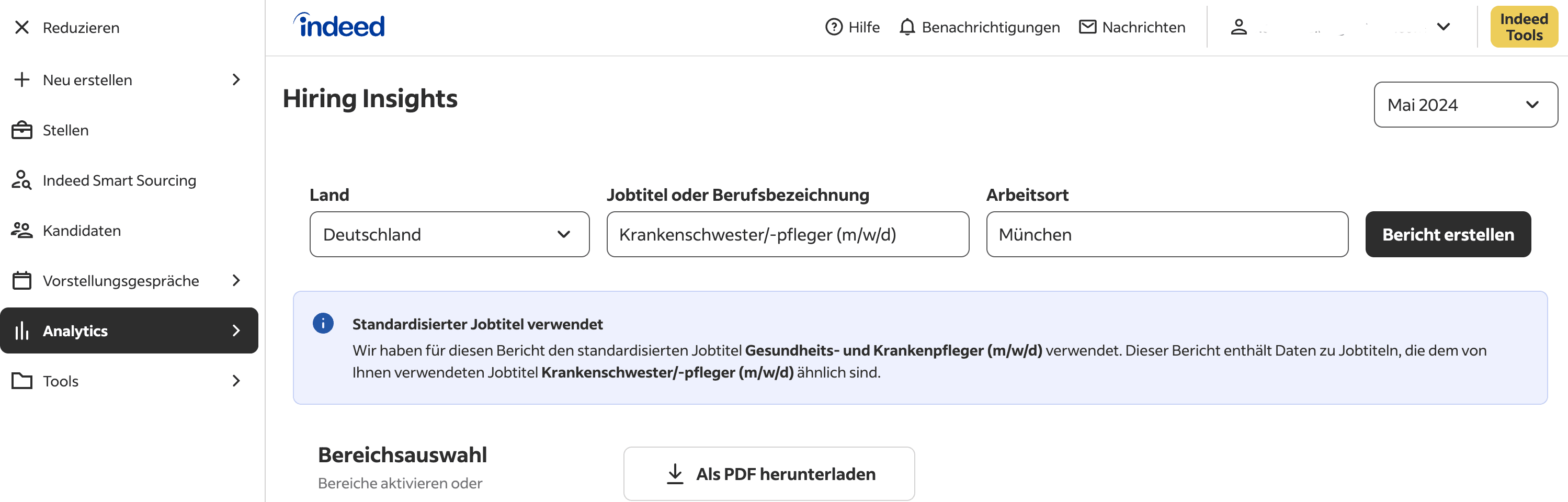 Indeed Analytics und Hiring Insights: Finden Sie passende Talente dank ...