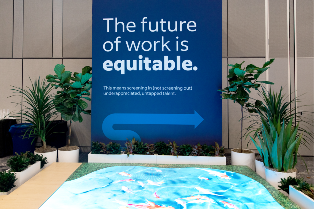 Buzz-worthy Interactive Installations from Indeed FutureWorks 2022