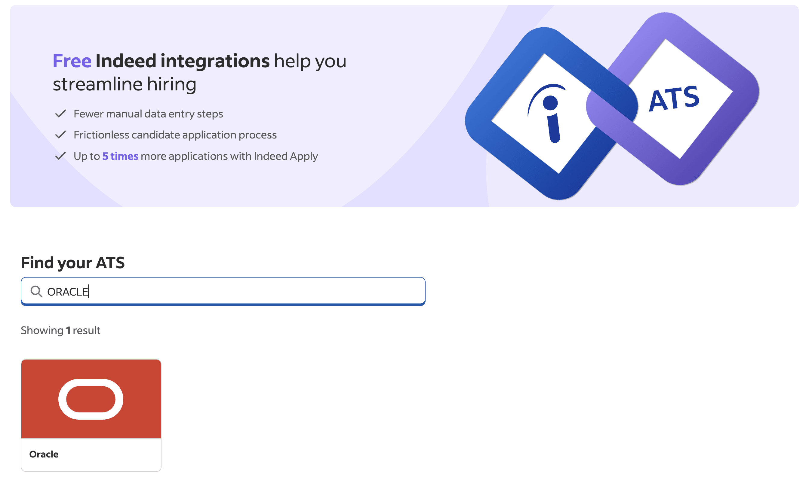 Indeed ATS Sync for Oracle Fusion Cloud Recruiting: Save Time and Streamline Hiring