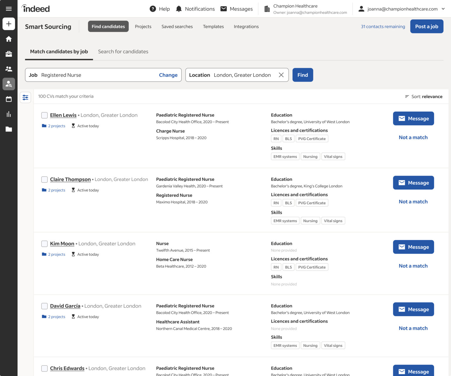 How to Find Candidates With Indeed Smart Sourcing