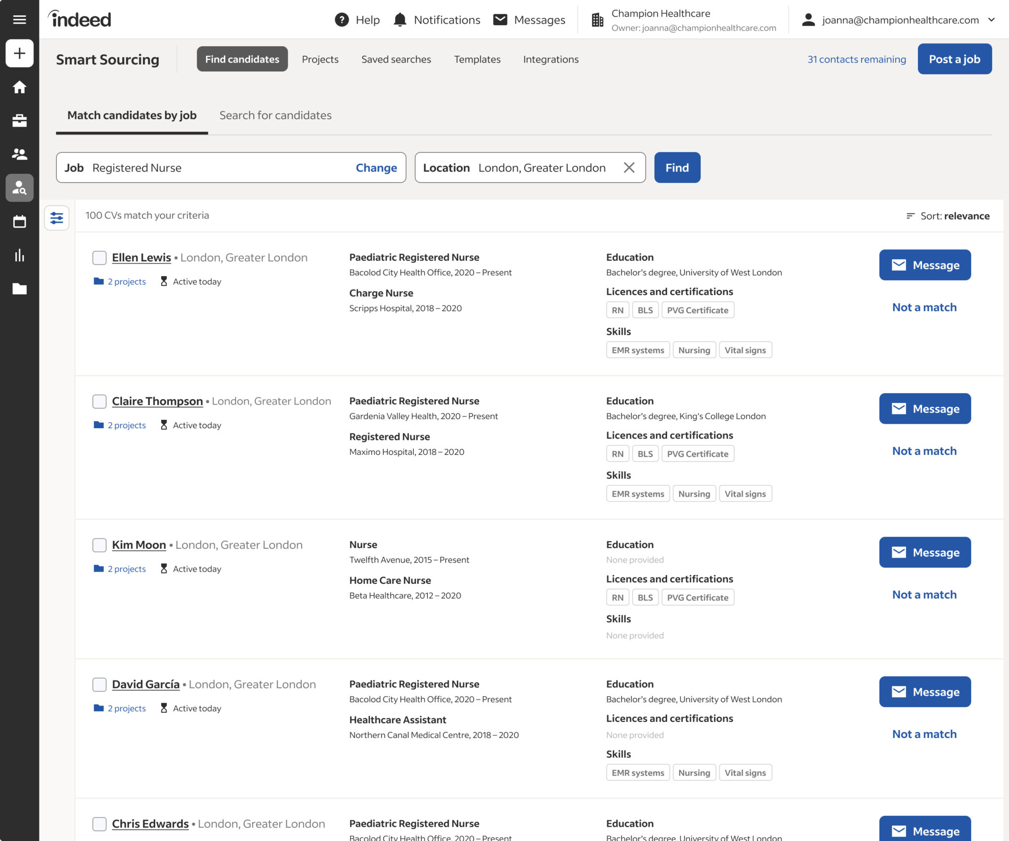 How to Find Candidates on Indeed