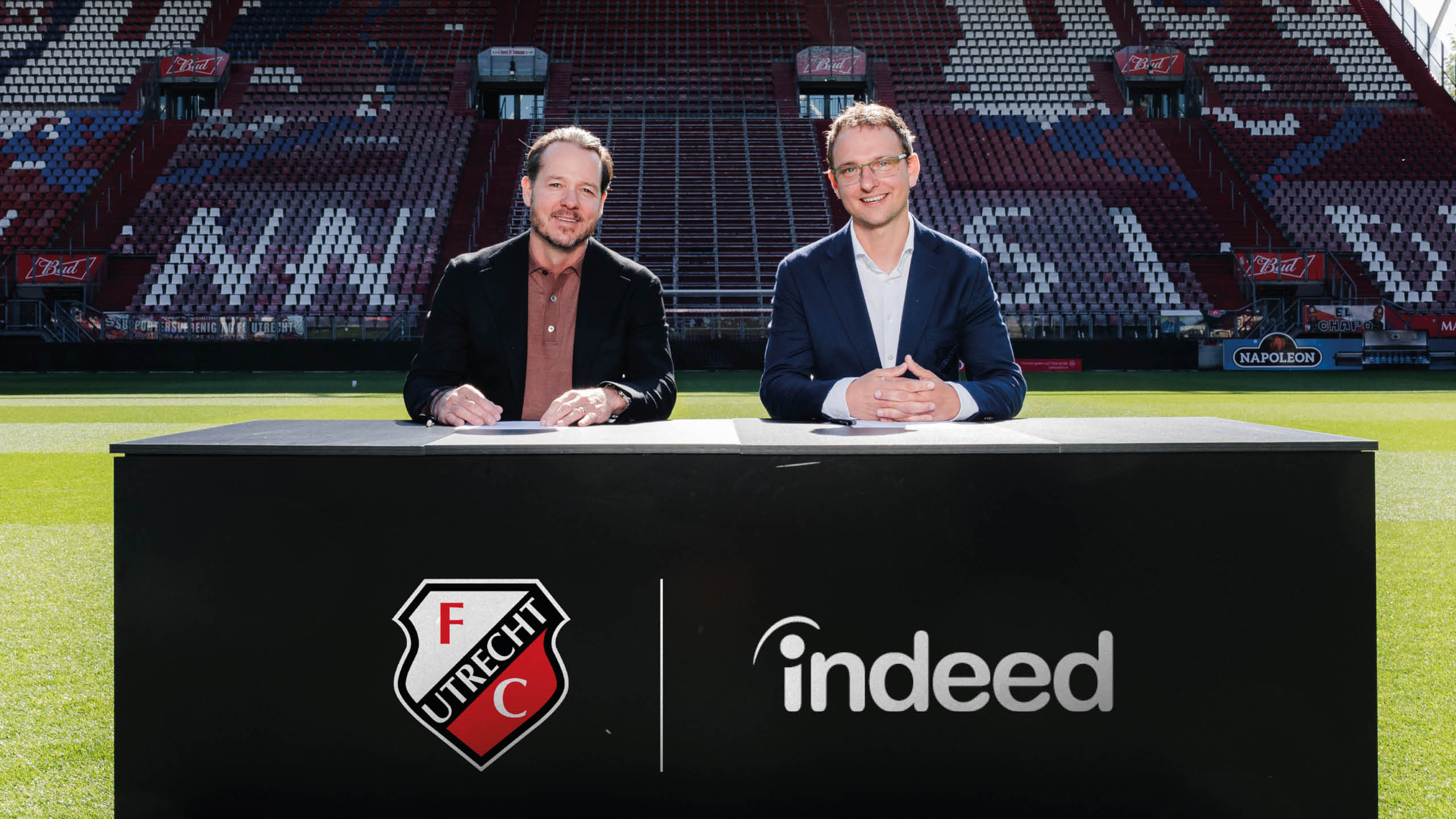 Indeed nieuwe hoofdsponsor FC Utrecht