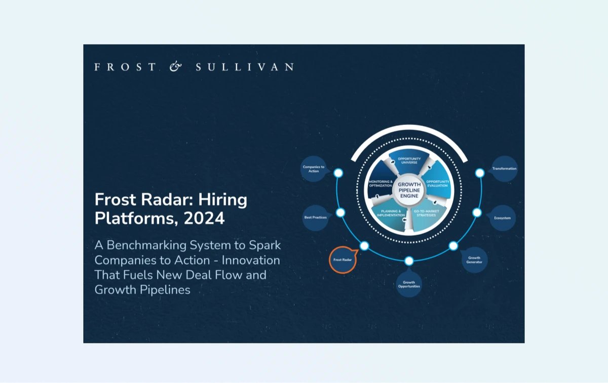 Report: Frost Radar: Hiring Platforms, 2024 | Indeed.com