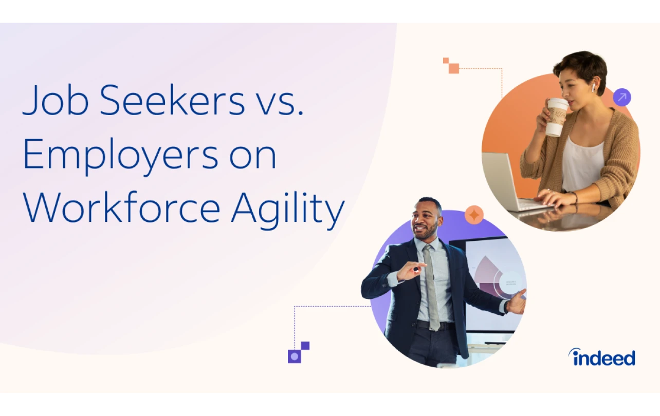 Job Seekers vs. Employers: Workforce Agility Infographic